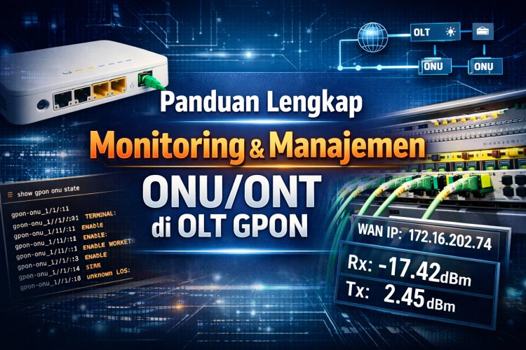 Panduan Lengkap Monitoring dan Manajemen ONU/ONT di OLT GPON C32/C300 ...