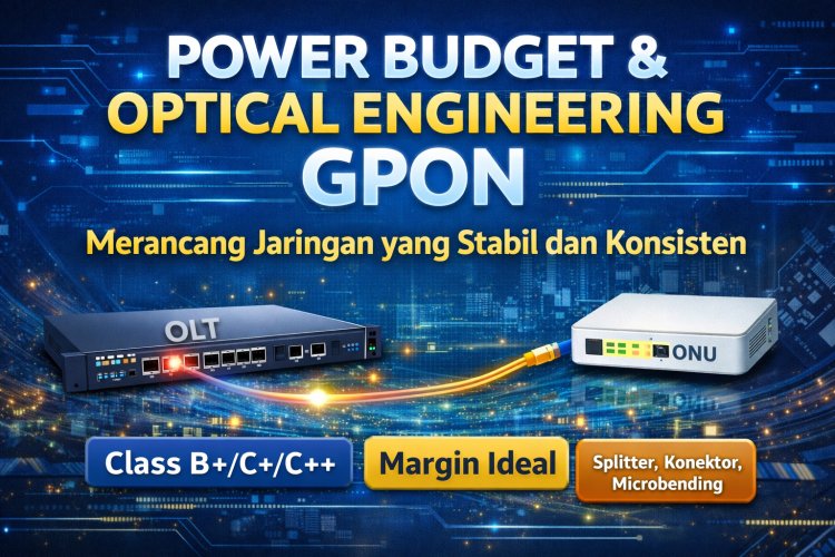 Power Budget & Optical Engineering GPON: Merancang Jaringan yang Stabil ...